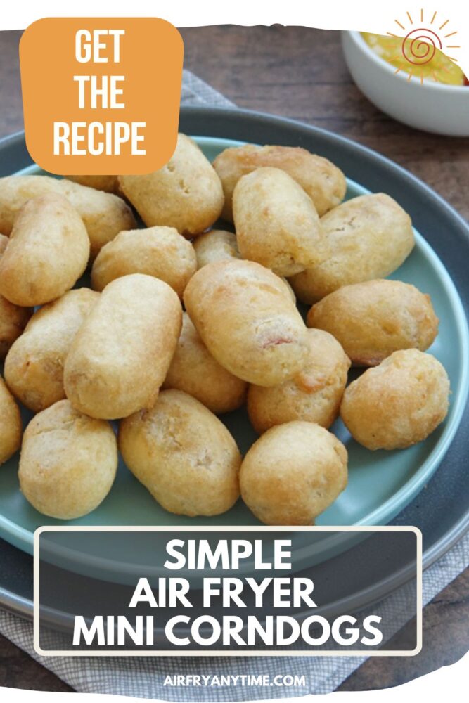 Simple Air Fryer Mini Corndogs - Air Fry Anytime