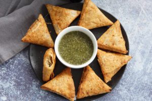Air Fryer Samosas (From Frozen) - Air Fry Anytime