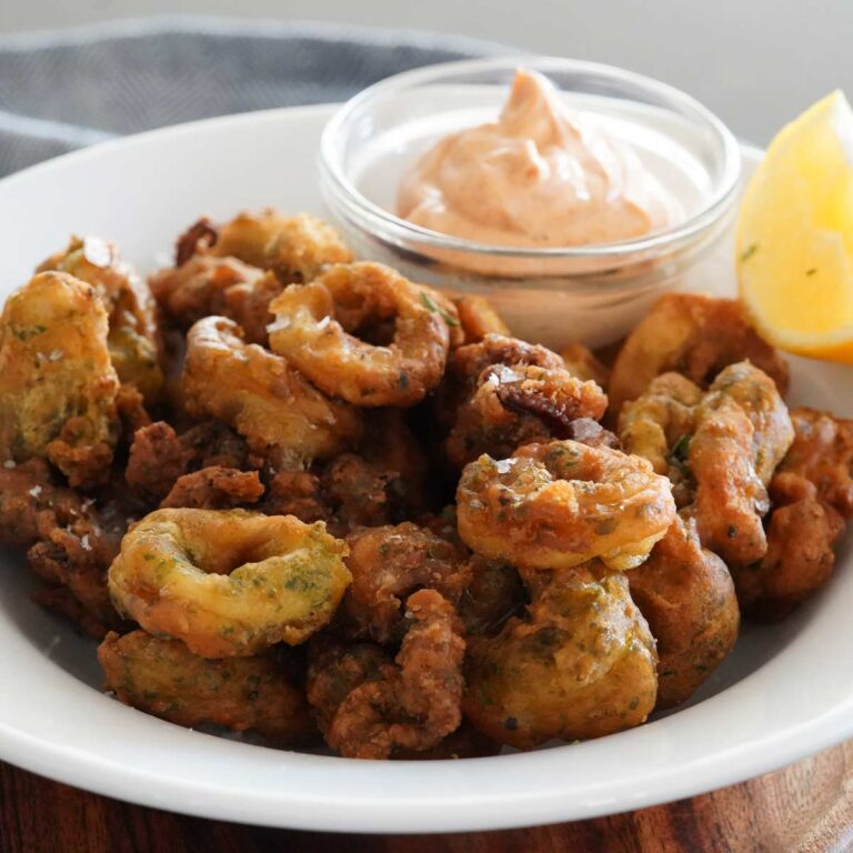 Air Fryer Frozen Calamari - Air Fry Anytime