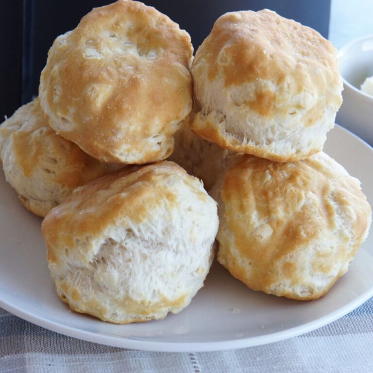 Easy Air Fryer Biscuits Recipe (from Frozen) - Air Fry Anytime