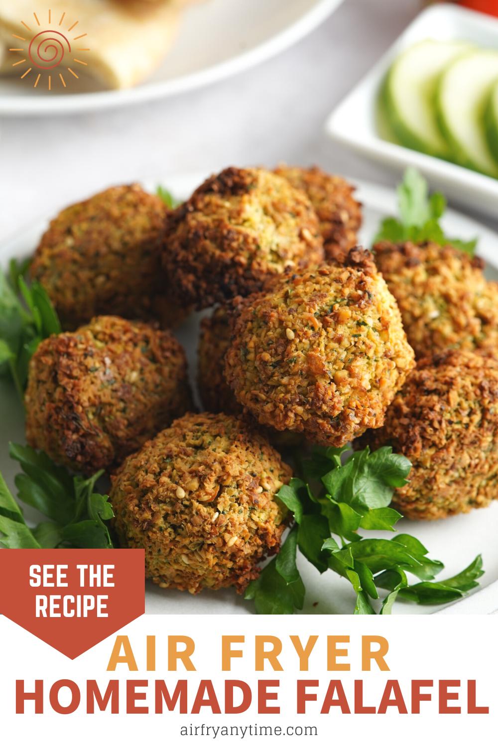 Easy Homemade Air Fryer Falafel - Air Fry Anytime