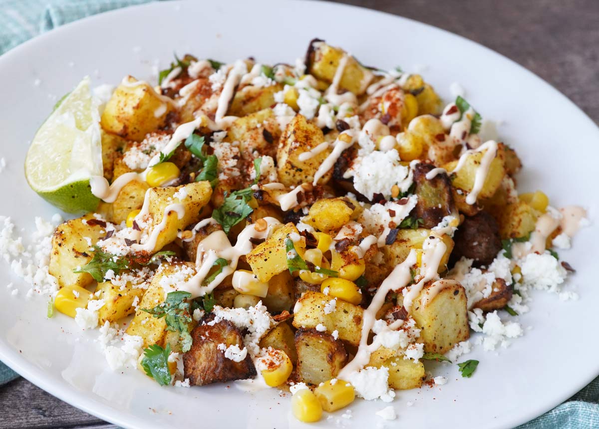 Street Corn Roasted Potatoes: A Flavor-Packed Twist on a Classic Side ...